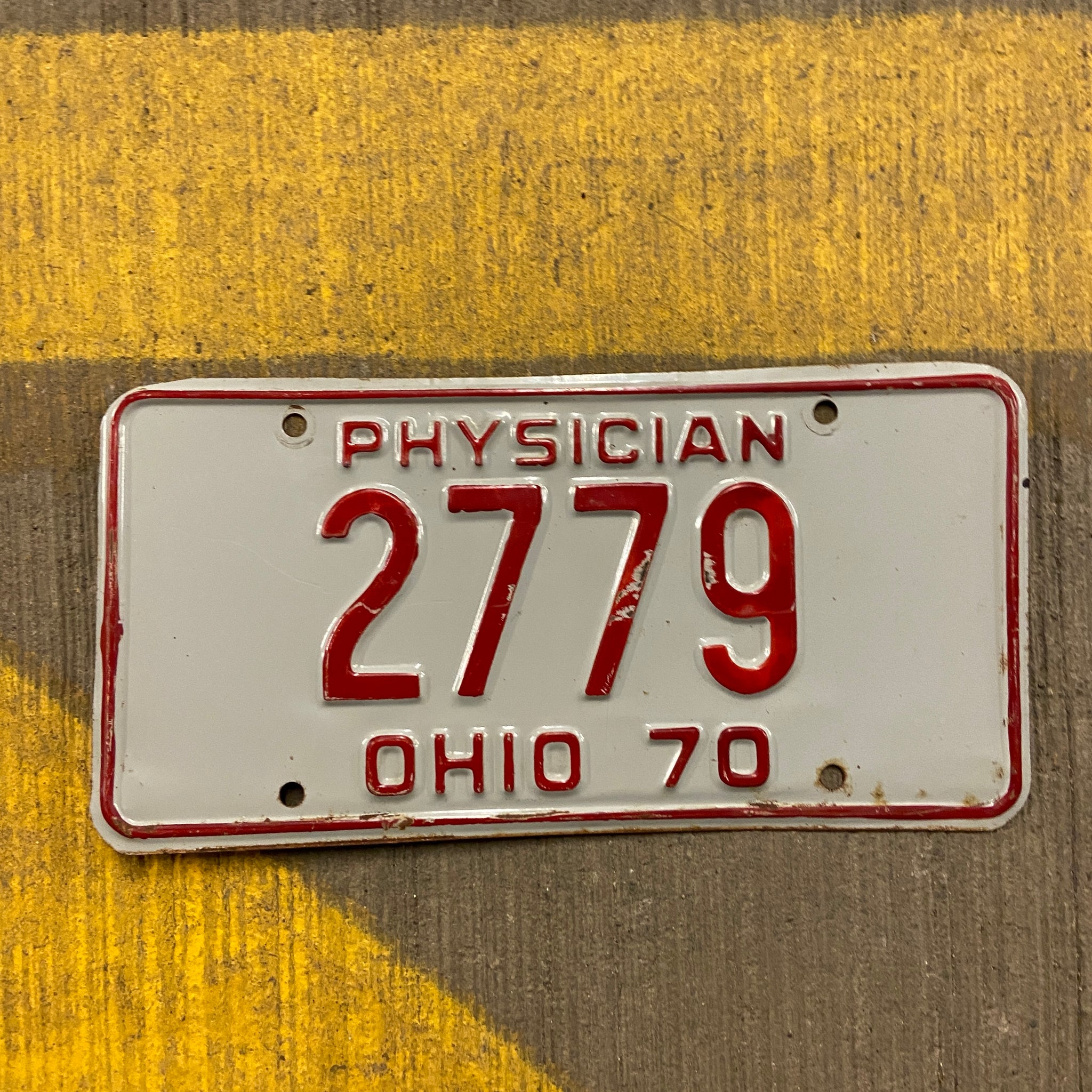 1970 Ohio Physician License Plate Vintage Auto Wall Decor – Eagle's Eye ...