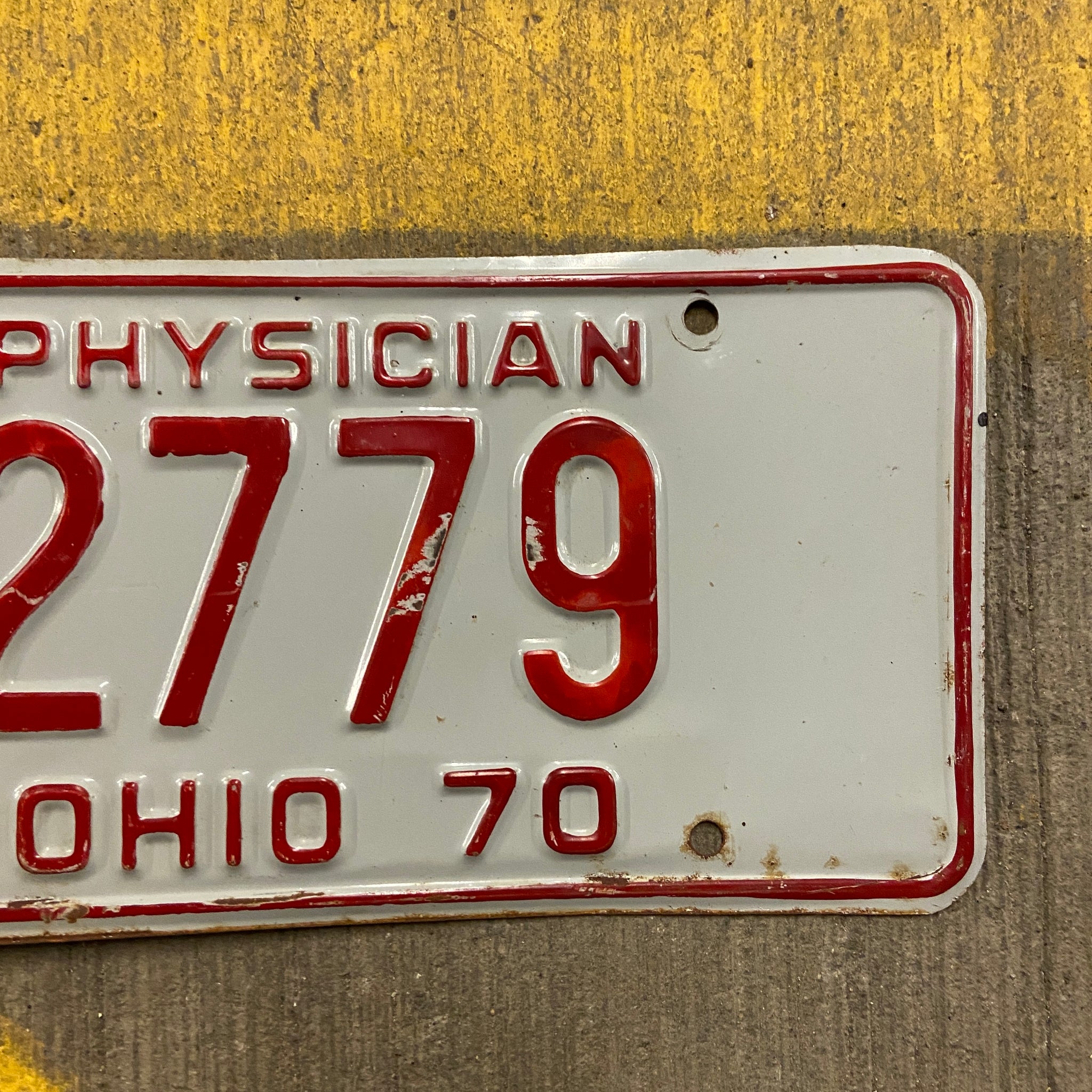 1970 Ohio Physician License Plate Vintage Auto Wall Decor – Eagle's Eye ...