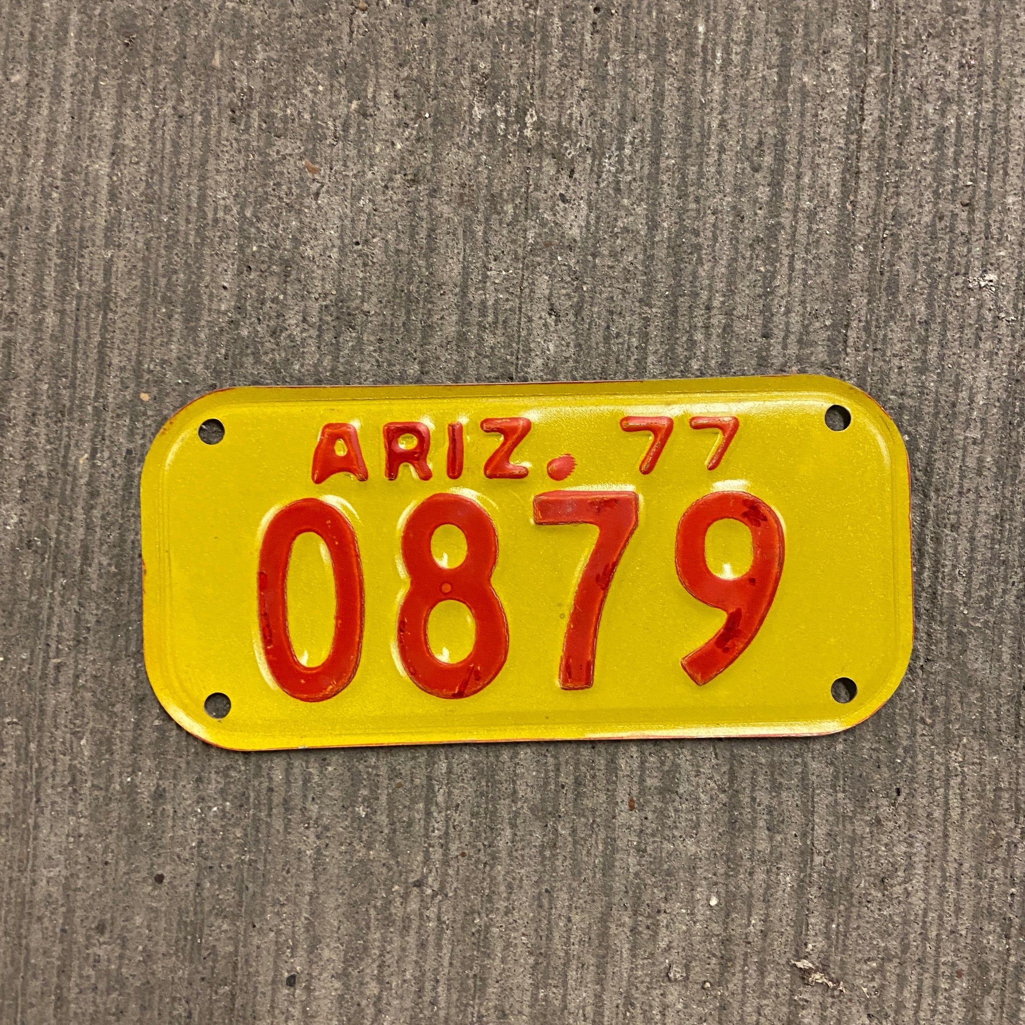1977 Arizona Moped License Plate Vintage Garage Wall Decor – Eagle's ...