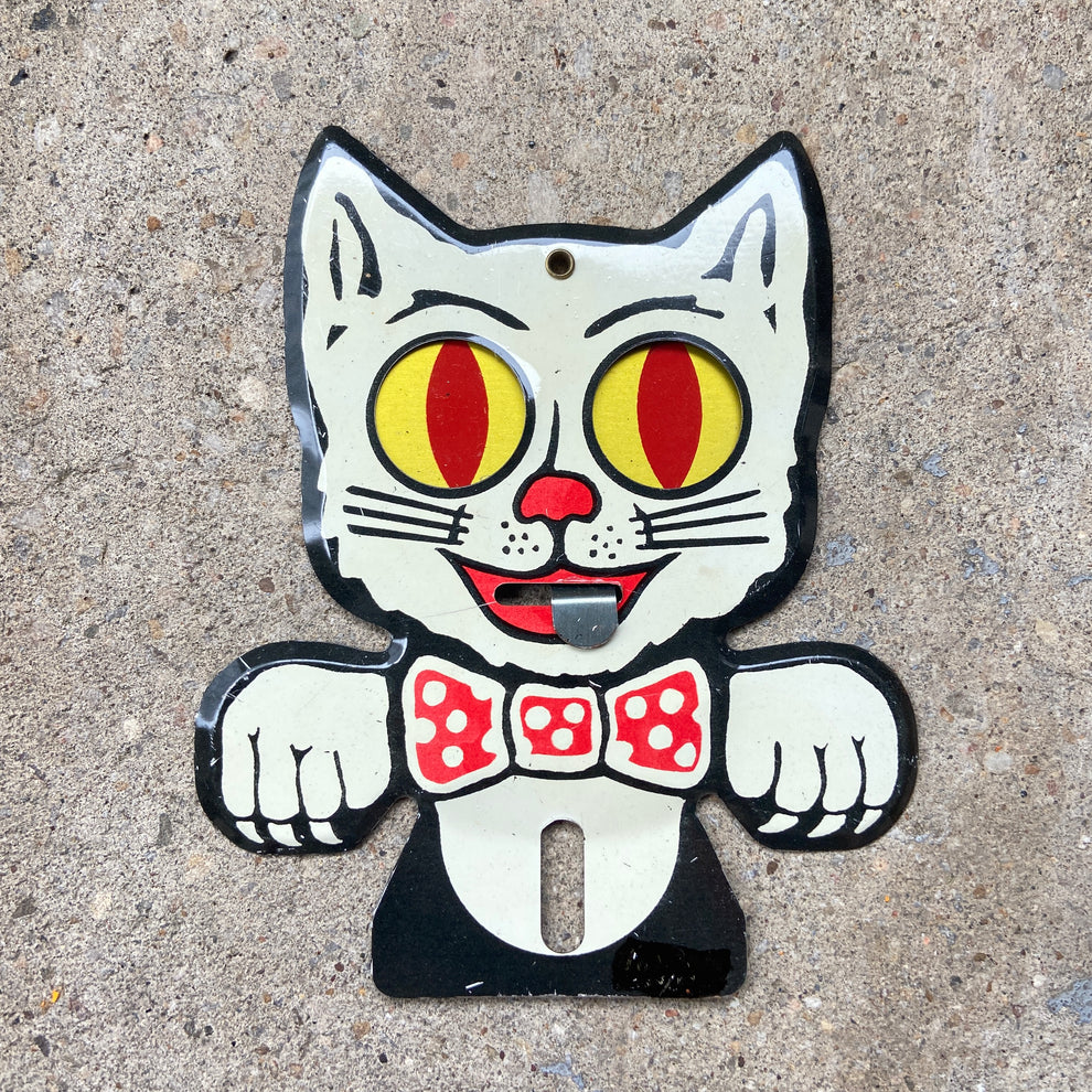 1960s Felix the Cat License Plate Topper with Moving Eyes – Eagle's Eye ...