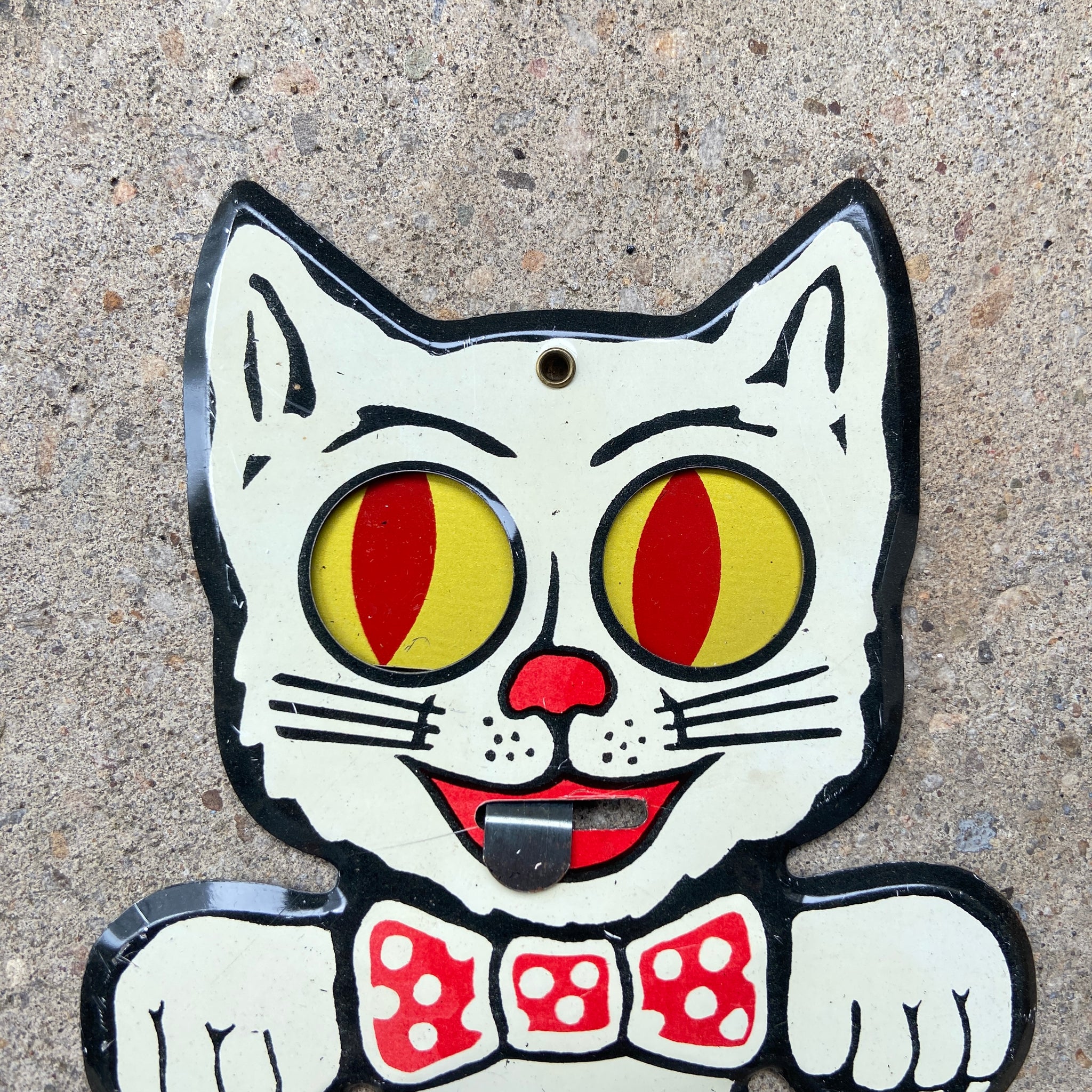 1960s Felix the Cat License Plate Topper with Moving Eyes – Eagle's Eye ...