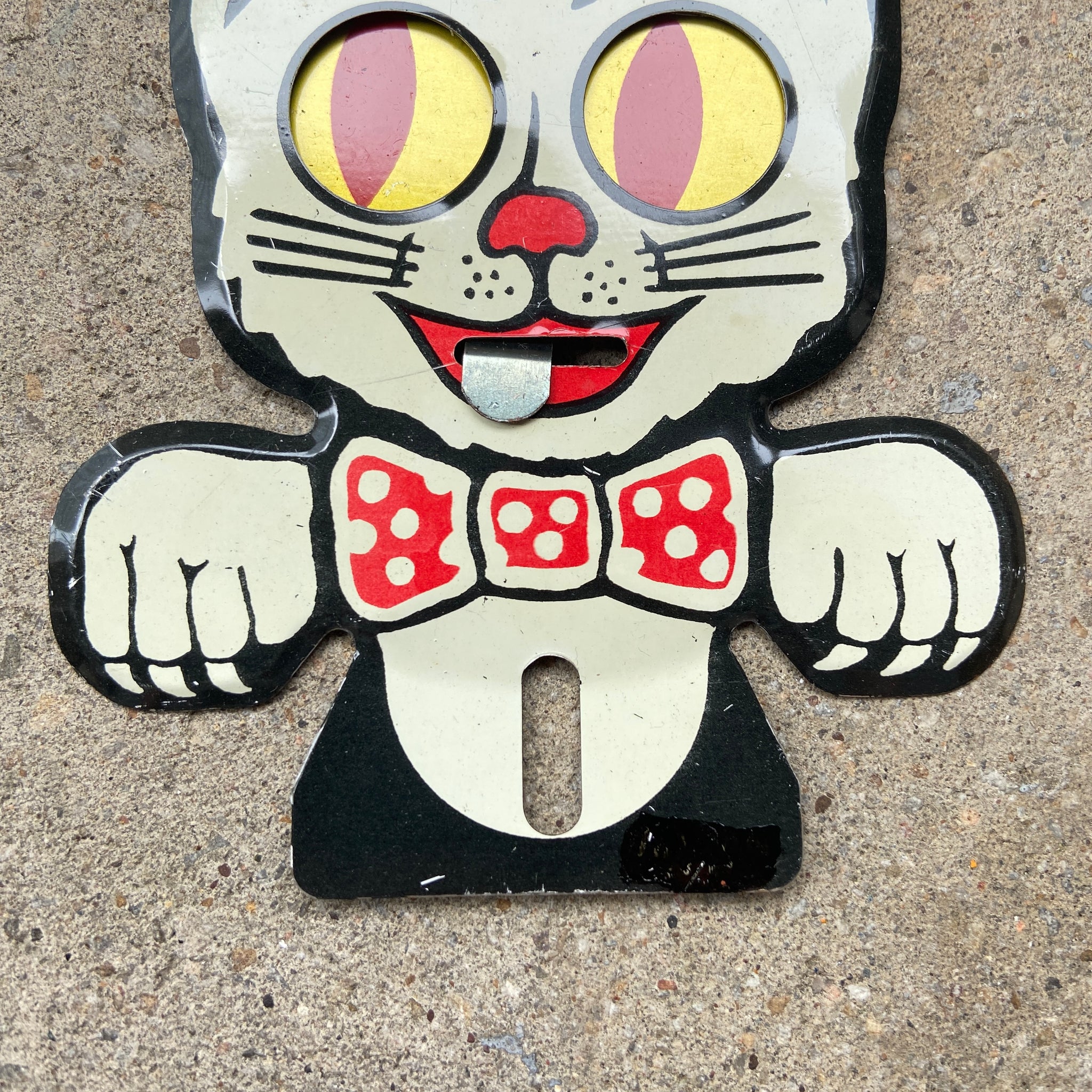 1960s Felix the Cat License Plate Topper with Moving Eyes – Eagle's Eye ...
