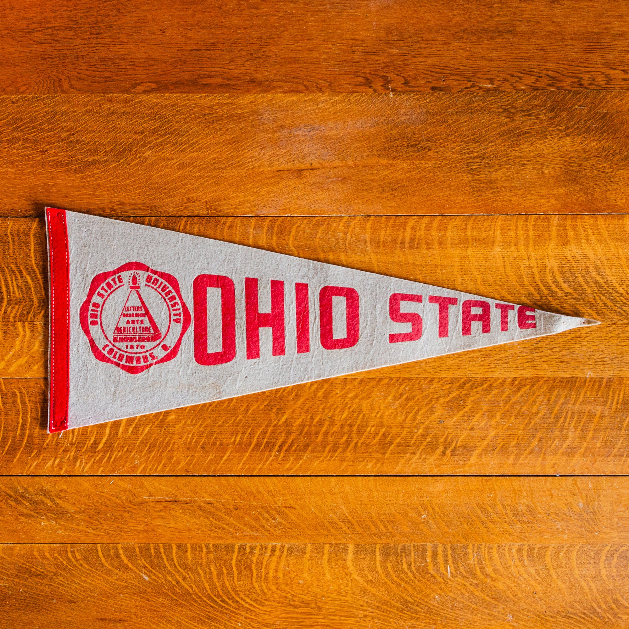 The Ohio State University Felt Pennant Vintage College Football Decor ...
