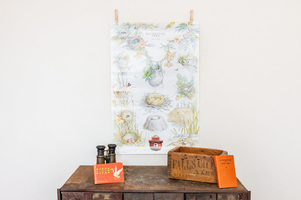 Bird Nest Conservation Vintage Forest Service Poster Wall Decor – Eagle ...