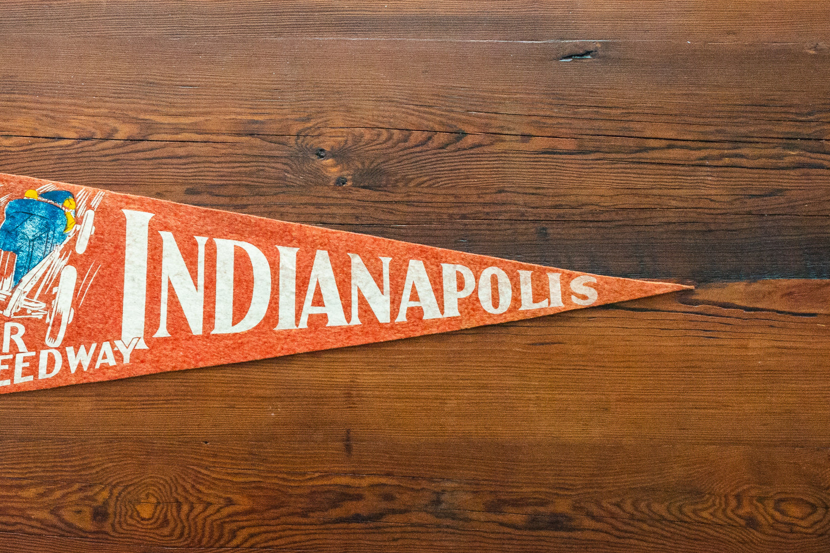 Early Indy 500 Felt Pennant Vintage Indianapolis Speedway Racing Wall ...