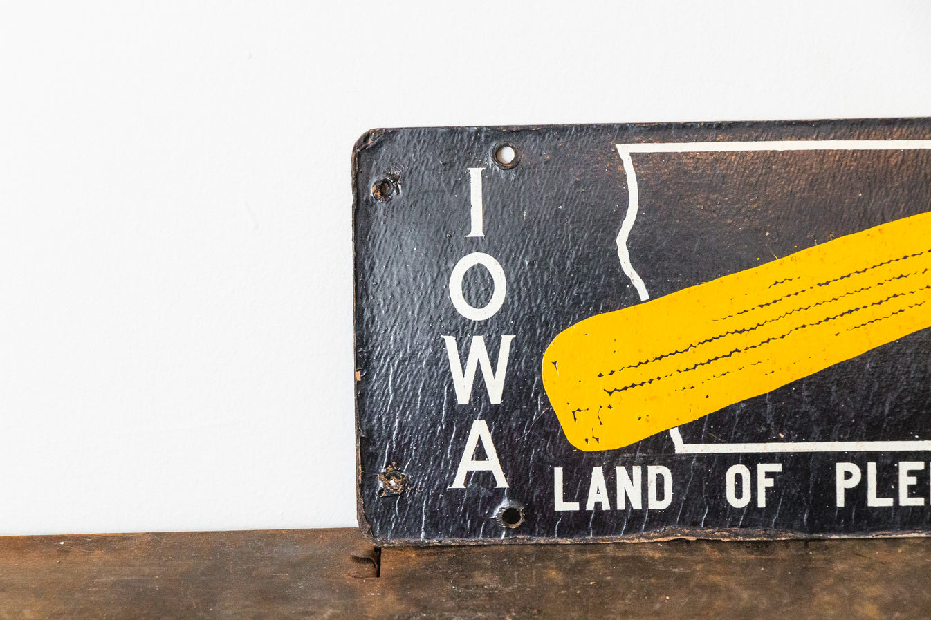 Iowa Corn License Plate Vintage Fiberboard IA Booster Plate – Eagle's ...