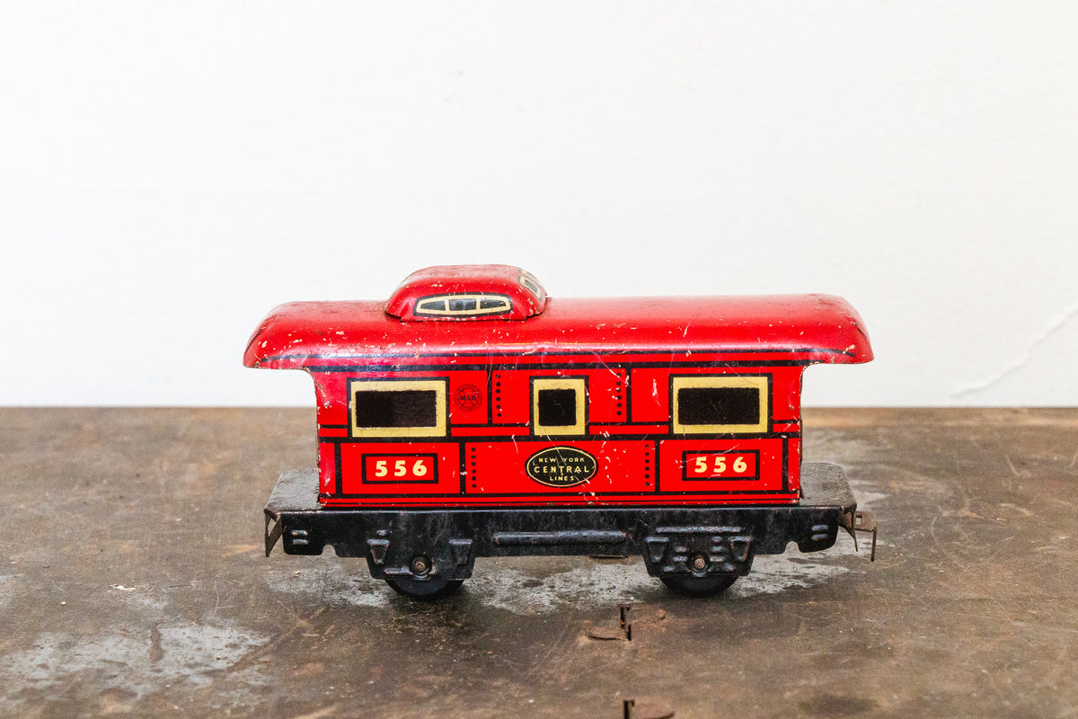 Marx No. 3987 Marlines Vintage Tin Mechanical Toy Train Set – Eagle's ...