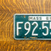 1961 Massachusetts License Plate Vintage Green Wall Decor F92553 ...