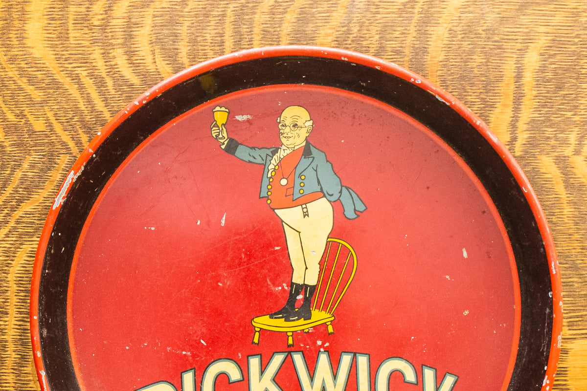 Pickwick Ale Beer Tray Vintage Red Brewery Bar Decor – Eagle's Eye Finds