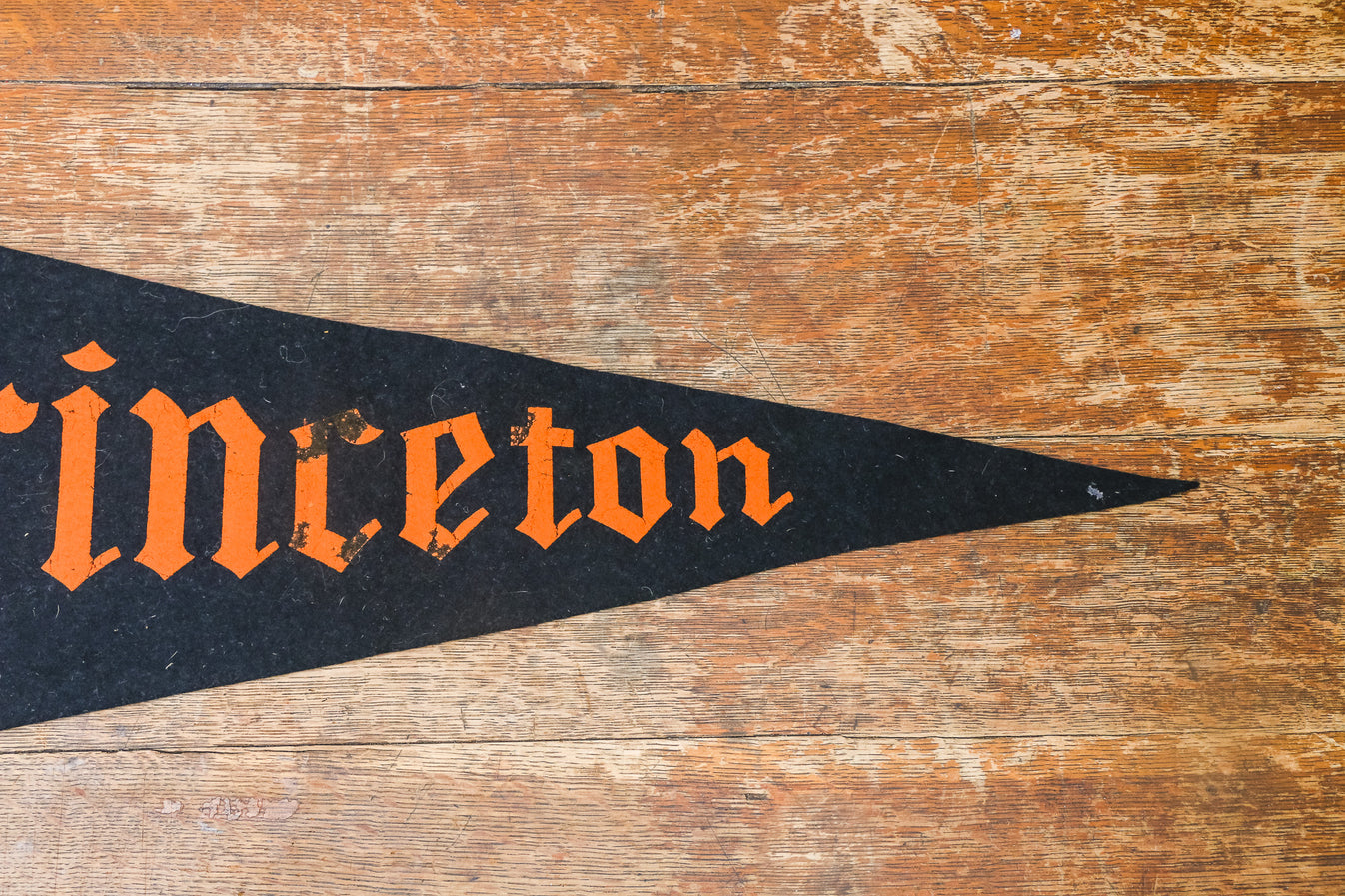 Princeton University Large Felt Pennant Vintage College Decor – Eagle's ...