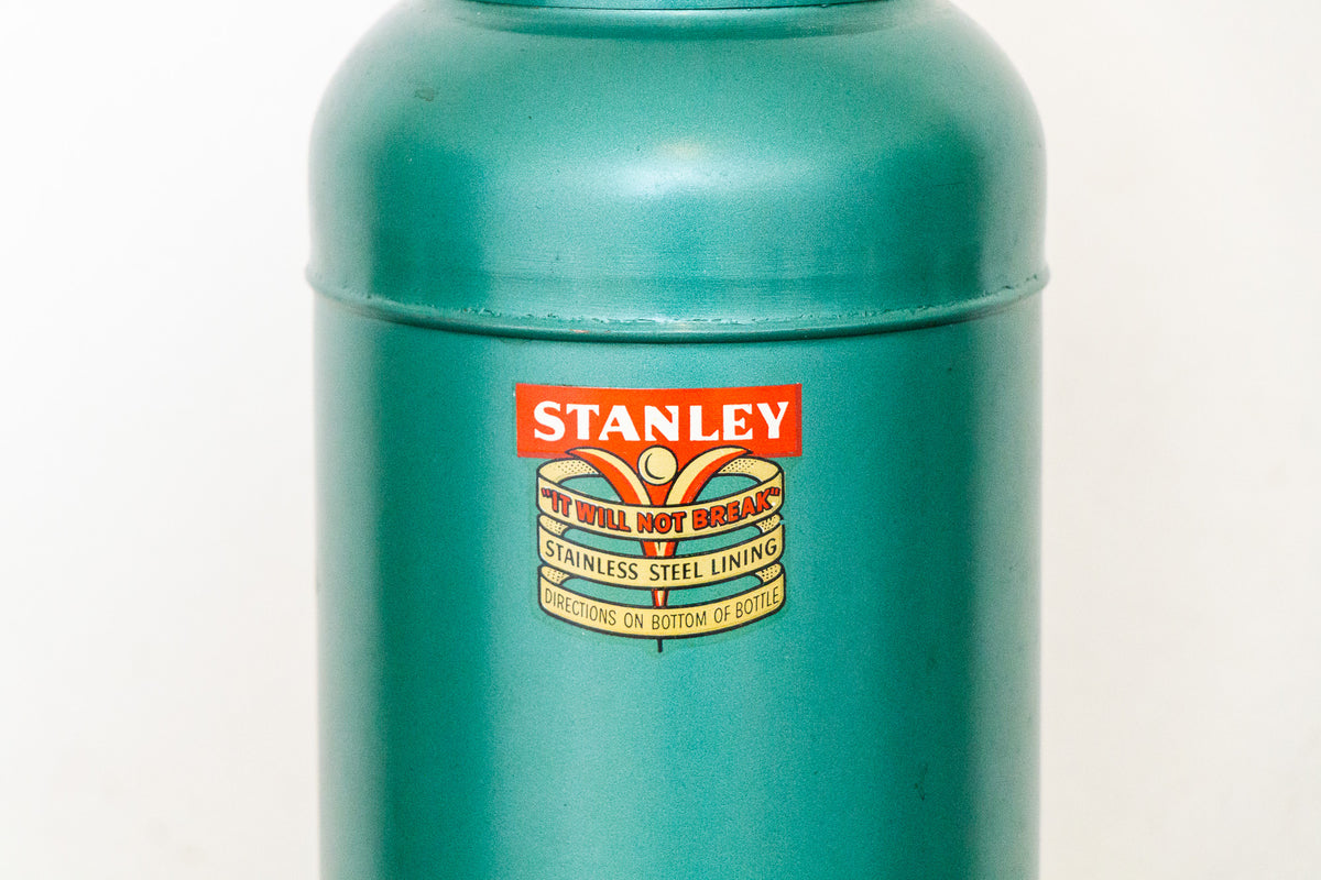 Green Stanley Thermos Vintage 1956 Super Vac A945 Mid-Century Decor ...
