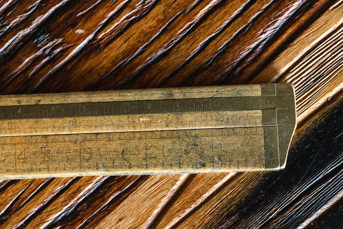 Lufkin No. 372 Boxwood Folding Ruler Vintage Tool – Eagle's Eye Finds