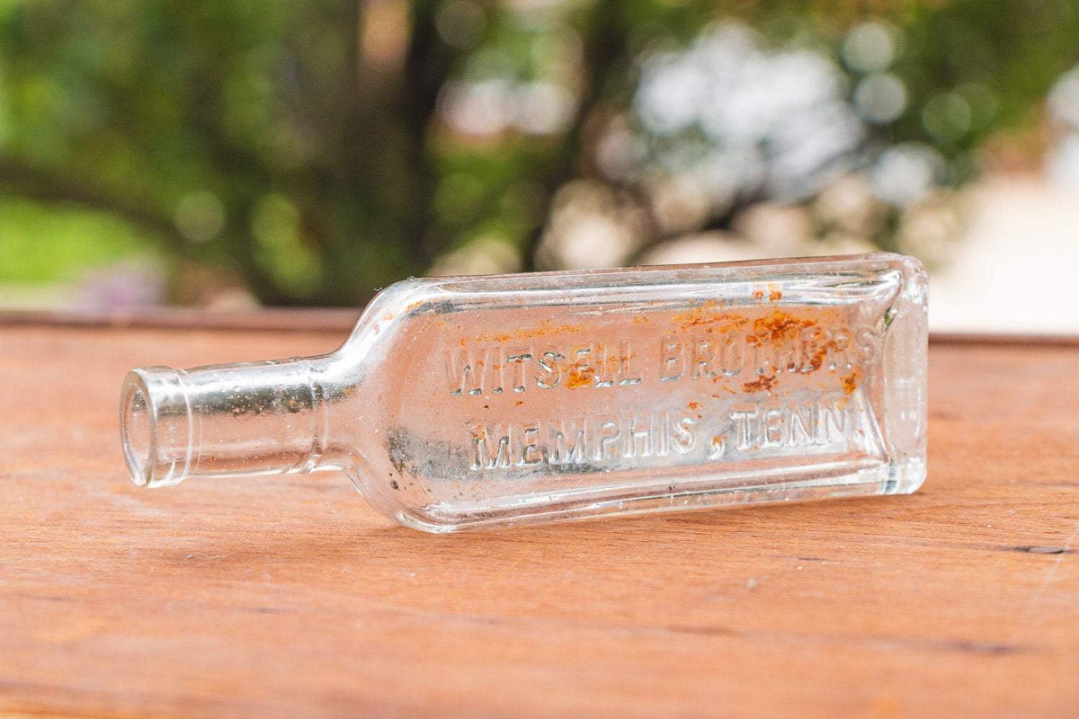 Witsell Bros Memphis Tennessee Bottle Vintage Glass Bottle – Eagle's ...