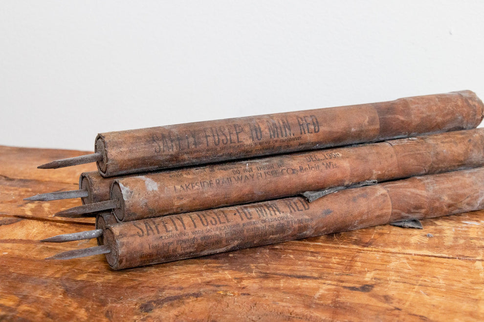 Lakeside Safety Fusee Red Flares Vintage Set of 6 Railroad Flares ...