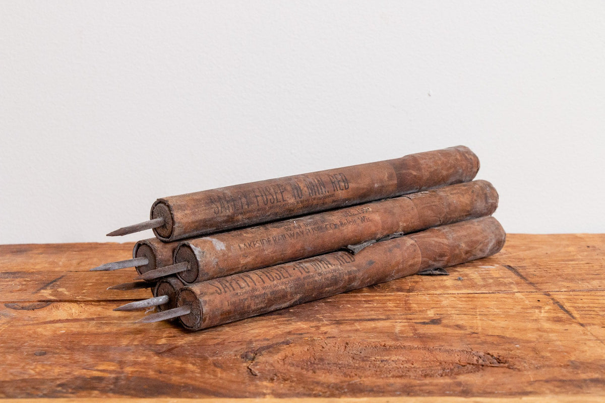 Lakeside Safety Fusee Red Flares Vintage Set of 6 Railroad Flares ...